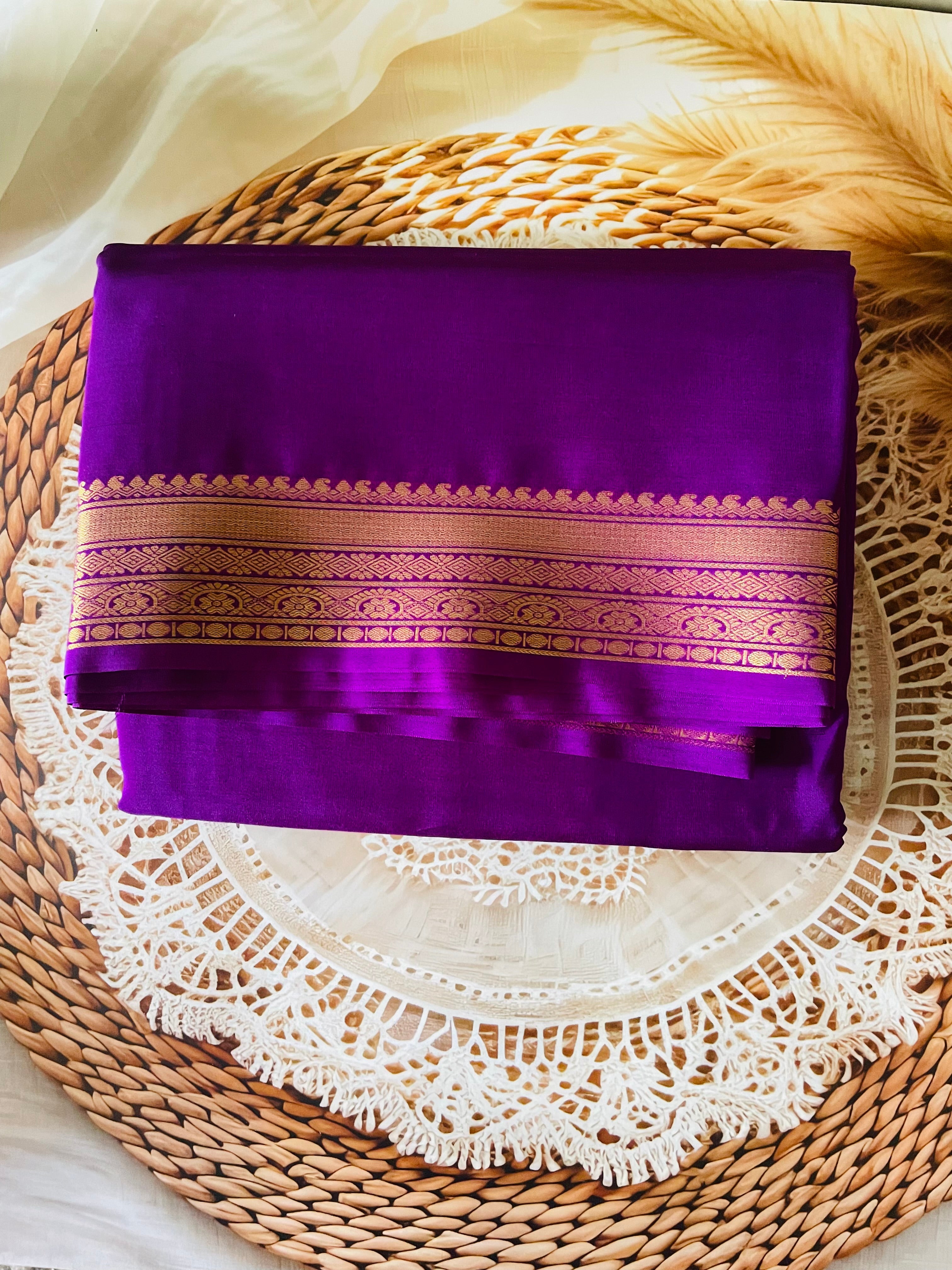 SEMI MYSORE SILK-003 – Sringara by Smitha Gowda